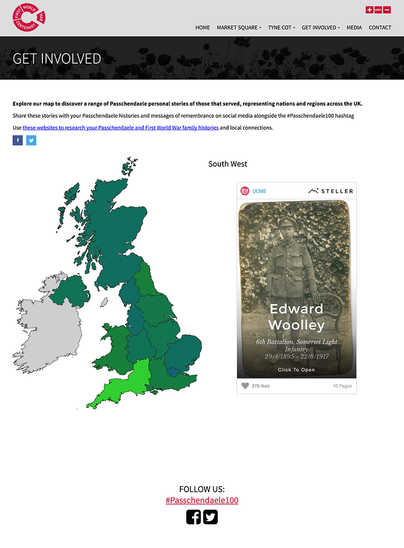 Centenary of Passchendaele | Gia Web Design
